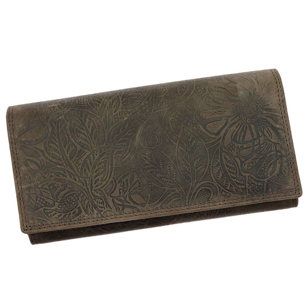 Portfel Damski Nordee ADL04-GG-04-DES Skórzany Brązowy Elegant ...